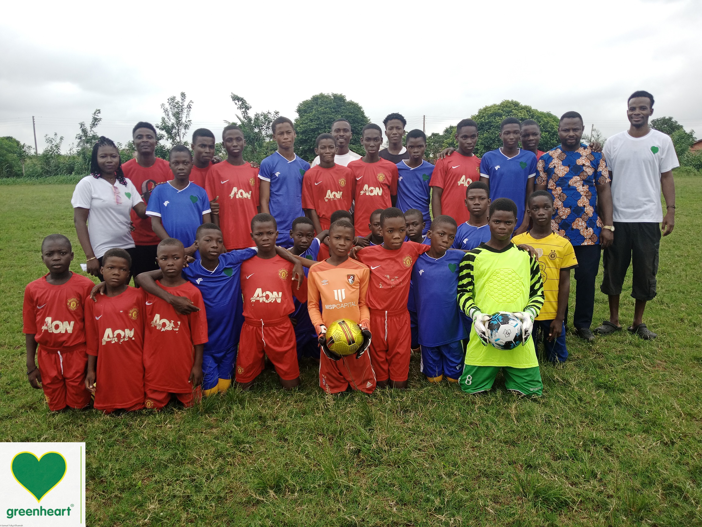 Update on Samuel Takyi-Elkannah's project - Raising Heroes out of Zeroes - Greenheart International